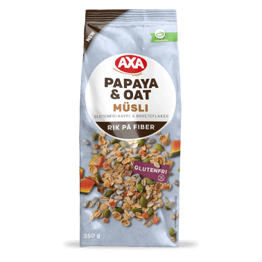 Glutenfri Müsli – Papaya & havre | AXA