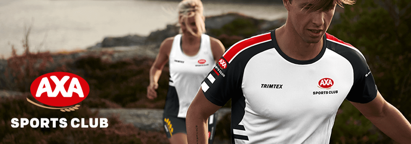 Beställ träningskläder från AXA Sports Club | AXA